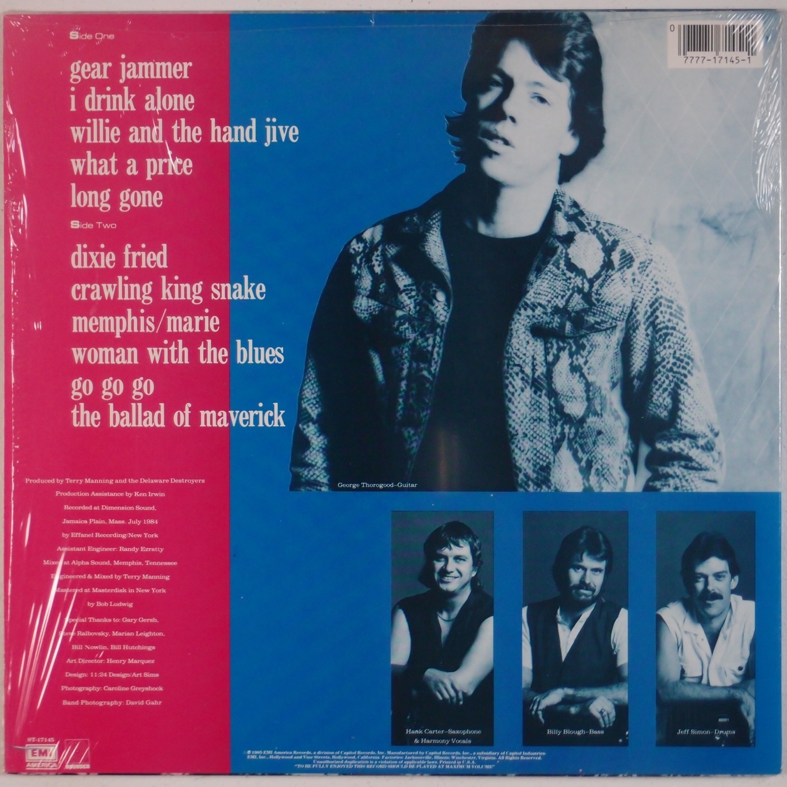 GEORGE THOROGOOD & DESTROYERS: Maverick SHRINK USA Orig NM- Vinyl LP | eBay