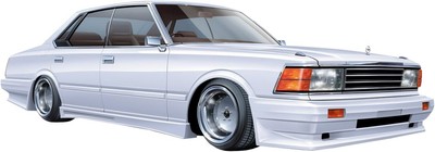 Aoshima 1/24 Grachan No.15 430 Gloria Plastic Model | eBay