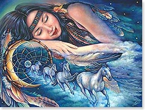 Leanin Tree Native Dream Maiden Birthday Greeting Card | eBay