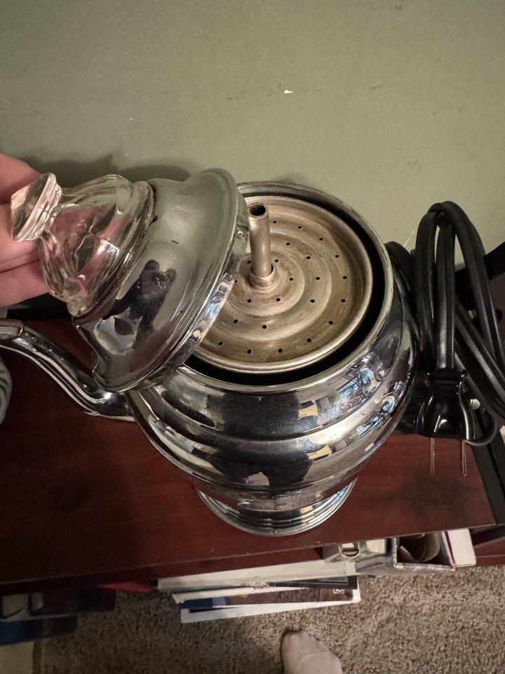 United Vintage Ornate Automatic Coffee Pot Maker 950a Percolator ...