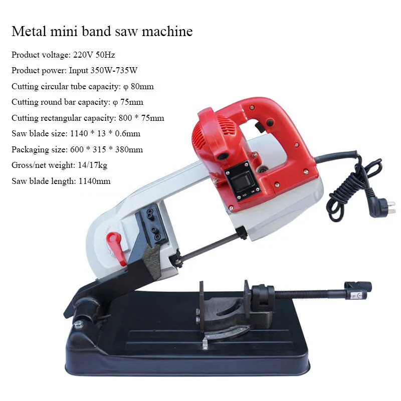Multifunctional Band Saw Horizontal Band Cutting Machine Electric ...