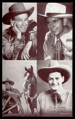 1940s-50s Vintage Western Exhibit Arcade Card #249 Rogers - Britt ...
