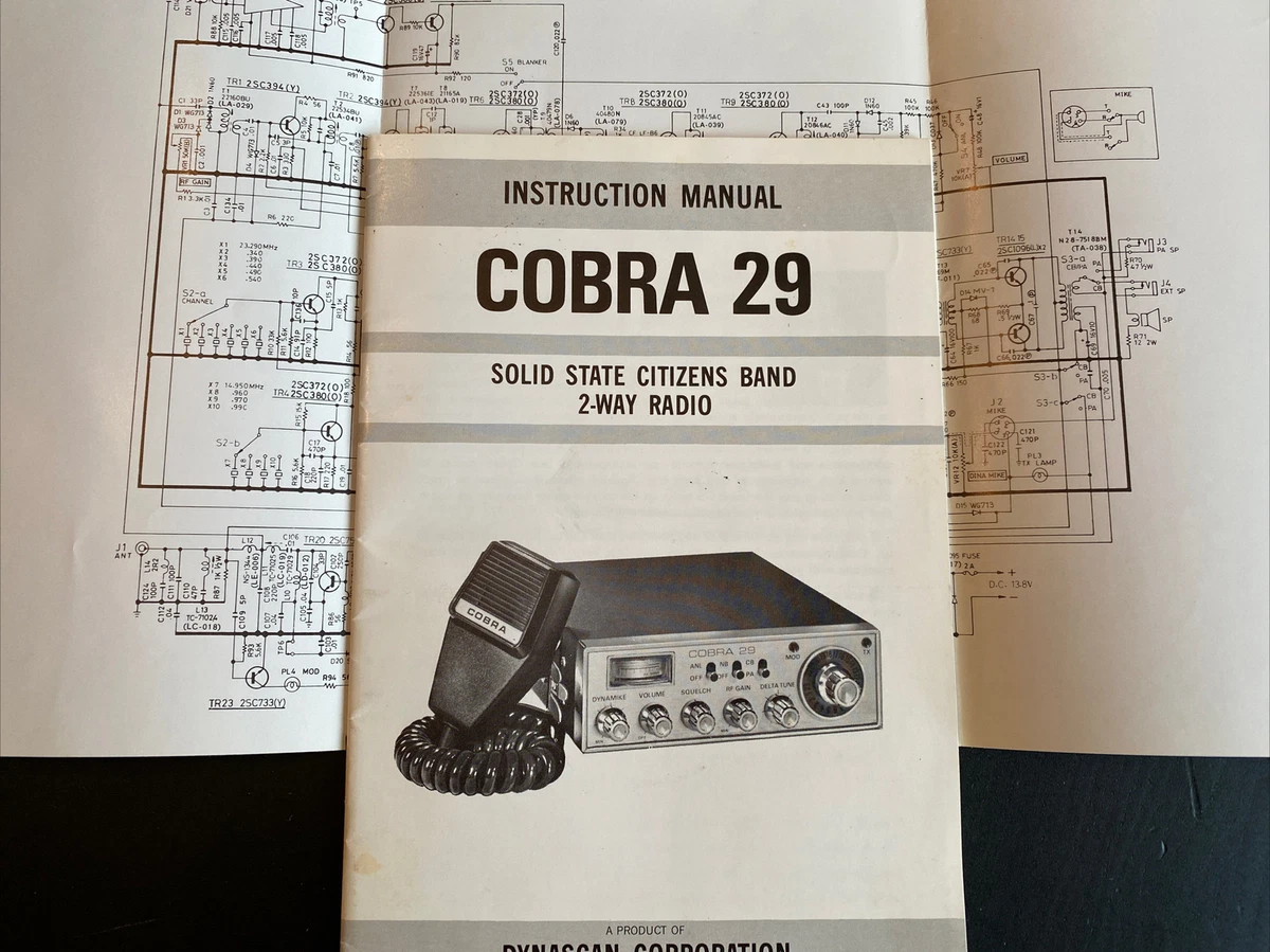 Cb Radio User Manuals