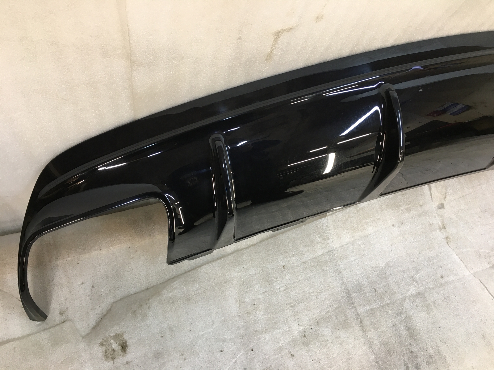 Verkleidung Stoßstange Hinten Spoiler Diffusor Mercedes W117 CLA AMG ...