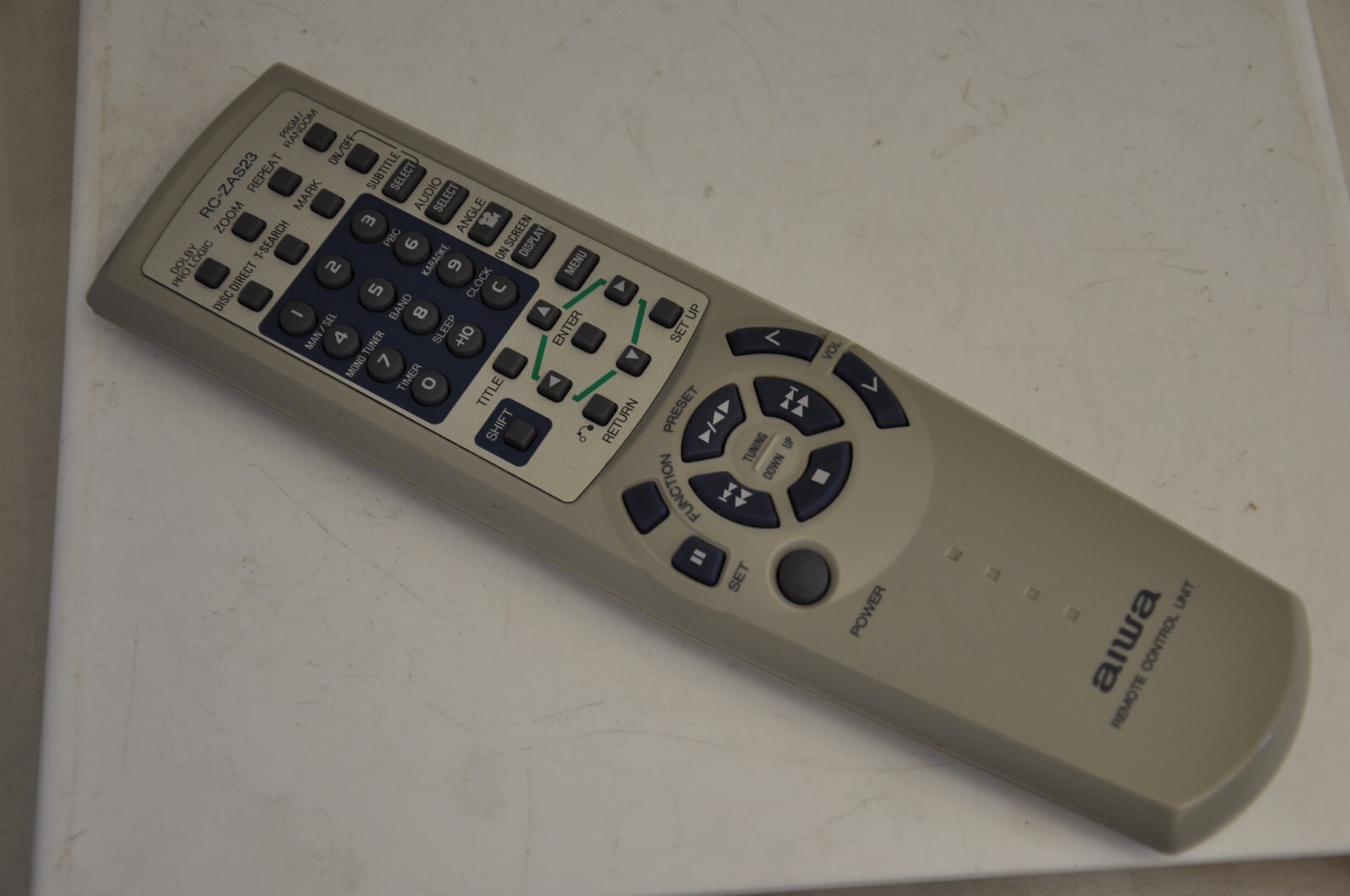 GENUINE AIWA RC-ZAS23 DVD STEREO SYSTEM REMOTE - XR-DV5 | eBay