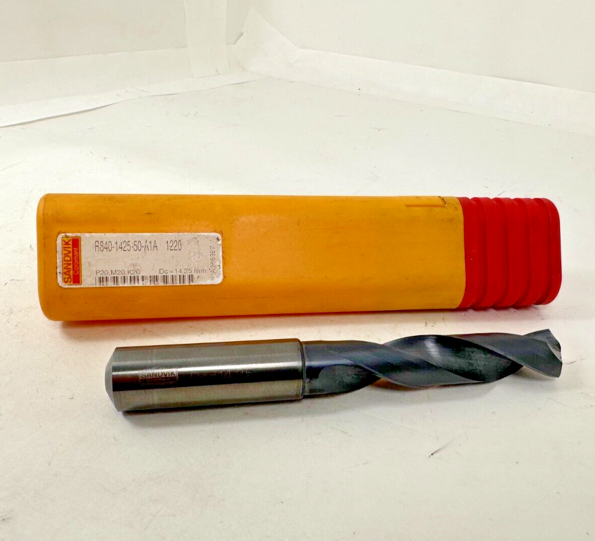 SANDVIK SOLID CARBIDE DRILL R840-1425-50-A1A 1220 SWEDEN | eBay