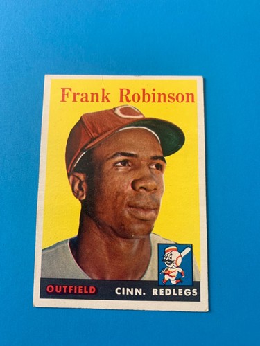 1958 TOPPS BASEBALL FRANK ROBINSON #285 CINCINNATI REDS EX ! | eBay