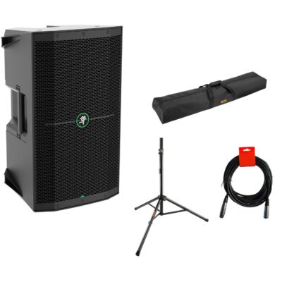 Mackie THUMP 210 w/ Speaker Stand Bag, Speaker Stand and XLR- XLR Cable ...