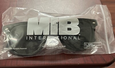 Men In Black MIB International Movie Promo SGA Black Sunglasses New ...