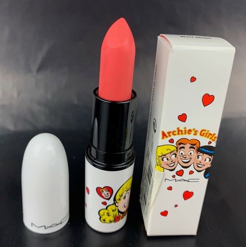 MAC Archie’s Girls Betty Bright Lipstick Brand New In Box White ...