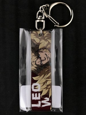 Guilty Gear Strive Leo Whitefang Acrylic Bar Key Holder Ring empty New ...
