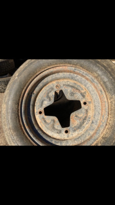 15 inch 4 lug dexter wheel trailer Dexstar camper good shape | eBay