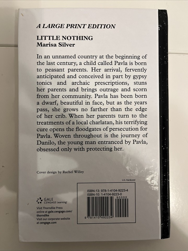 MARISA SILVER - LITTLE NOTHING - LARGE PRINT - LP304 | eBay