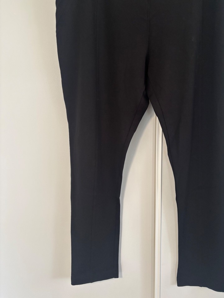 Taking Shape Black Ponte Pants - Size 22 | eBay Australia