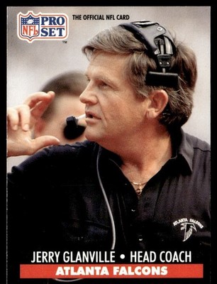 1991 Pro Set Jerry Glanville Atlanta Falcons #99 | eBay