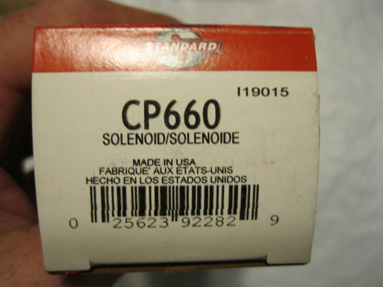 Vapor Canister Purge Solenoid Standard CP660 | eBay