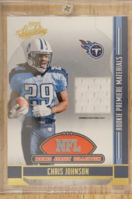 2008 Playoff Absolute Memorabilia NFL Jersey Collection Chris Johnson ...