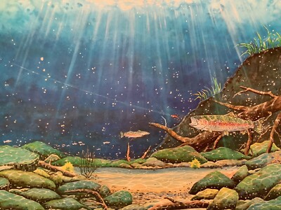 Rod Johnson “Glory Hole” Limited Edition Signed Print 1599/3000 COA ...