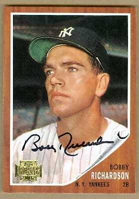 Bobby Richardson autographed Baseball Card (Yankees) 2002 Topps ...