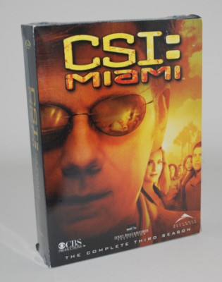 C.S.I. CSI Miami: The Complete Third Season 3 (DVD) Widescreen, NEW ...