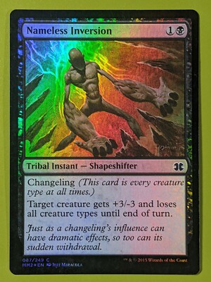 FOIL Nameless Inversion x1 Modern Masters 2015 1x Magic the Gathering ...