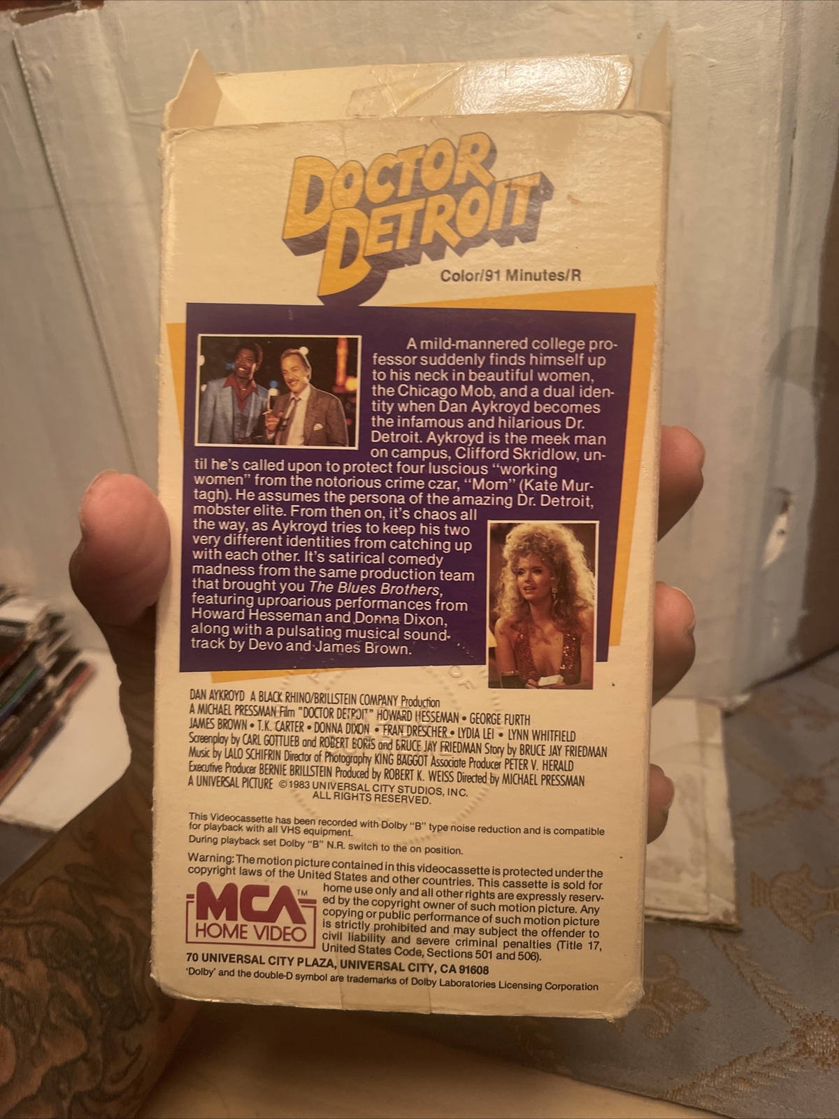 Doctor Detroit (VHS BOX ONLY) 96898000130 | eBay