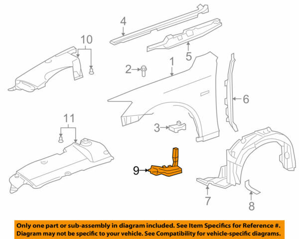 53285-53010 Toyota Duct Cool Air Intake No.2 5328553010 for sale online ...