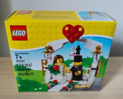 Lego 40197 Wedding Favour Bride & Groom Set (Lot S) - New, Sealed Set ...