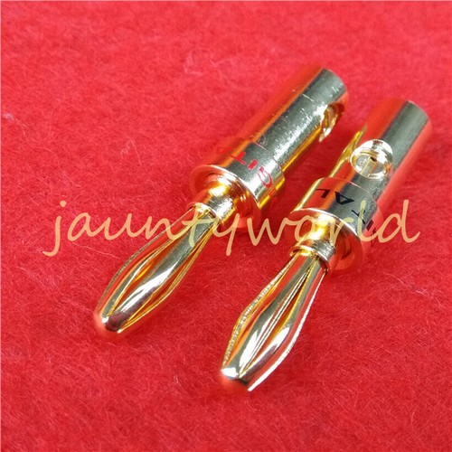 2PC Audio Speaker Amplifier Cable Binding Posts Connector Plug | eBay