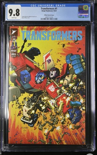 TRANSFORMERS #1 2023💥CGC 9.8 NM💥RYAN OTTLEY VARIANT COVER💥IMAGE COMICS💥 ...