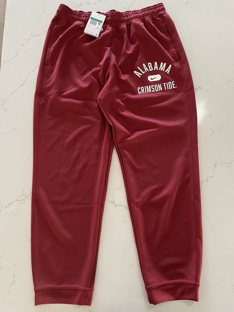 Nike Alabama Crimson Tide NCAA Basketball Jogger Pants DD6351-698 Mens ...