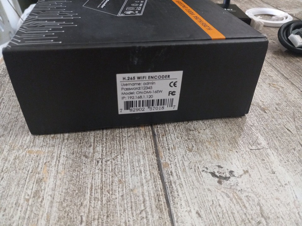ON-DMI-16E HDMI Video Encoder H.265/H.264 RTMP For IPTV PC CCTV Live ...