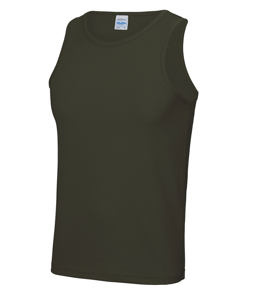 JC007 AWDis Unisex Vest, Plain Muscle Vest Sports Wear Gym Wear ...