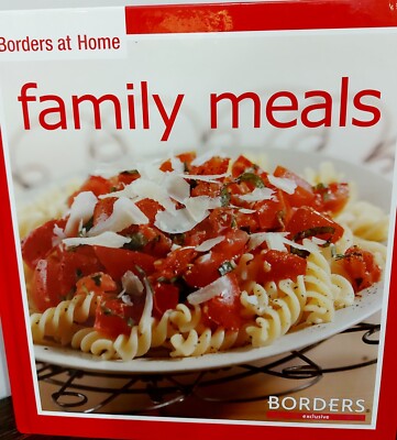 Family Meals by Carrie E. Holcomb~Hardcover. Borders Home Collection ...