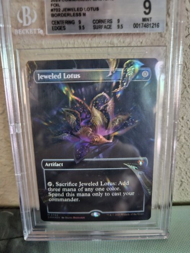 Jeweled Lotus (Borderless) Commander Masters Foil for sale online | eBay