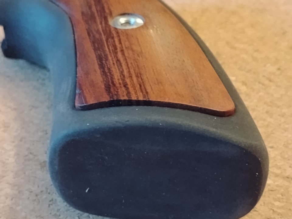 Ruger GP100 Super Redhawk Factory Grip W/ Rosewood Inserts Super ...