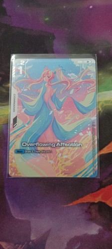 Overflowing Affection GD01-118 U+ Gundam TCG CCG | eBay