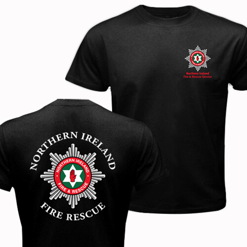 Northern Ireland Fire Rescue Firefighter T-shirt | eBay