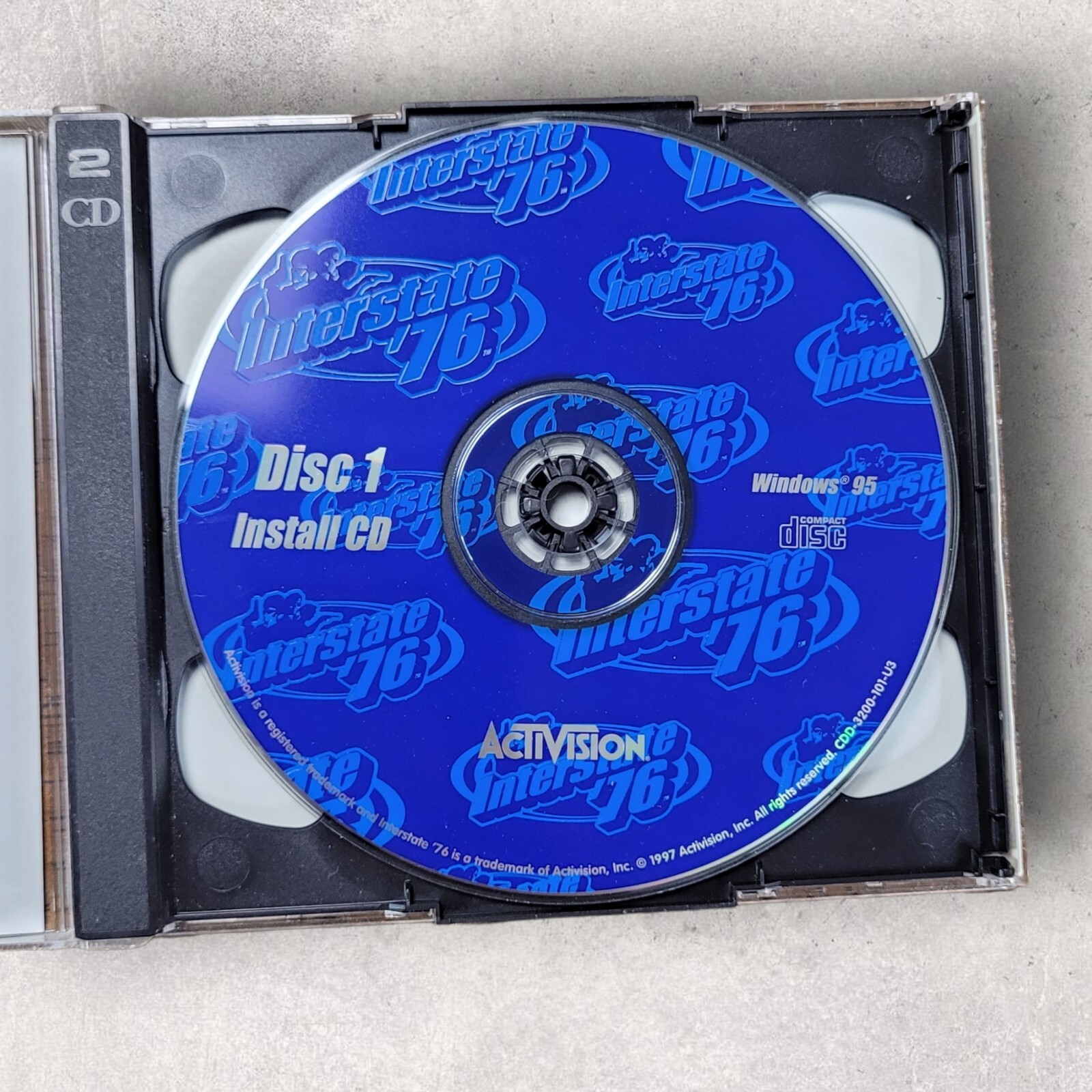 2 Disc Set Interstate 76 Car Combat Fight PC Activision 1997 Game CDROM Win 95 | eBay