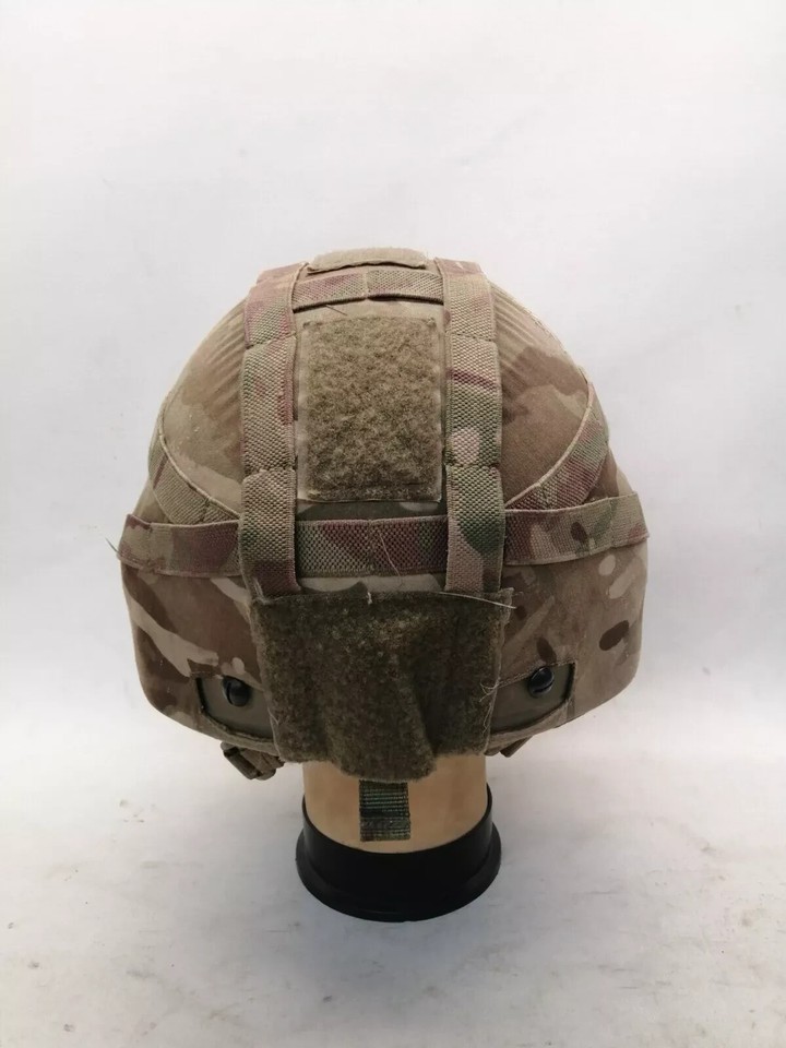 British Army Issue Virtus Revision Helmet Batlskin Cobra MTP Ballistic ...