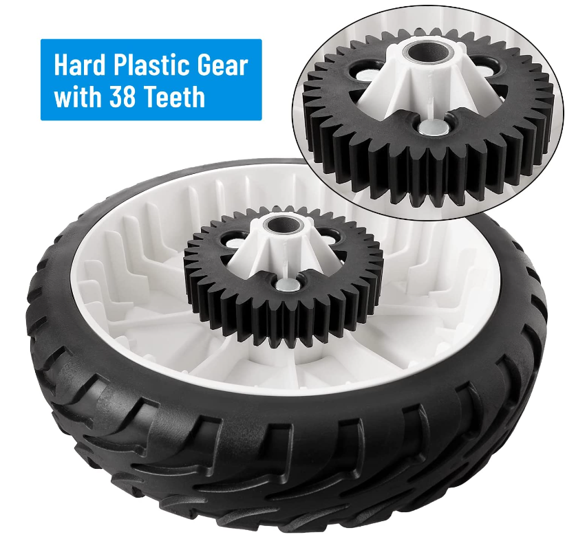 8 Inch Rear Drive Wheels Replacement For Toro Lawn Mower 20332 20333 ...