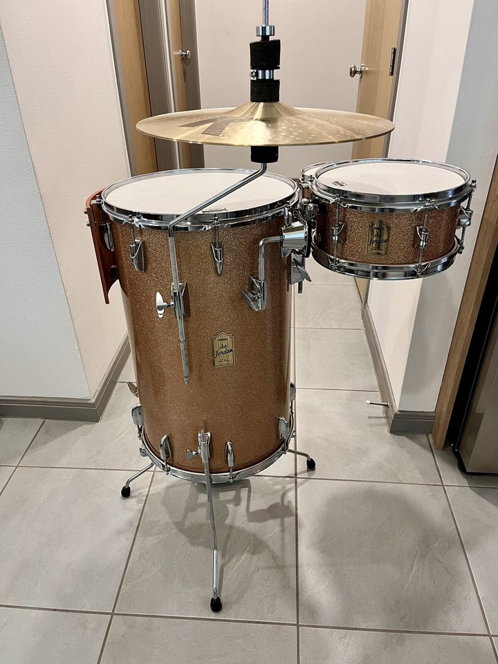 Yamaha Jordan Cocktail Club Drum Set- Pink Sparkle | eBay