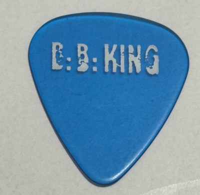 B.B. BB King Guitar Pick 1980 King of the Blues Tour BB's Stage-Used ...