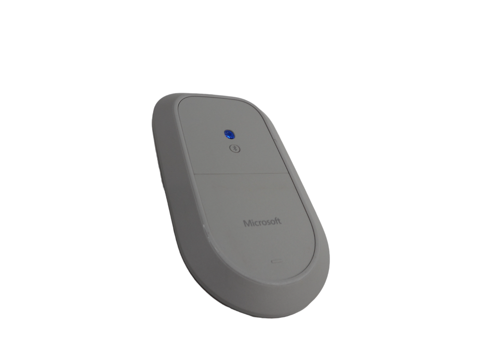 Microsoft 1741 Wireless Bluetooth Mouse Gray/Silver | eBay