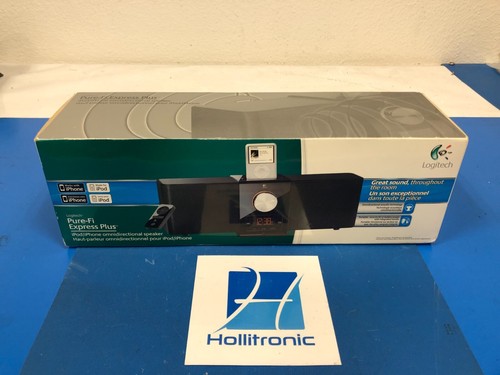 Logitech Pure-Fi Express Plus Omnidirectional Speaker Dock iPod/iPhone ...