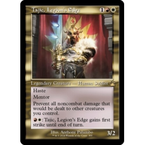 Tajic, Legion's Edge (retro Frame) X4 M/NM Magic MTG Ravnica Remastered ...