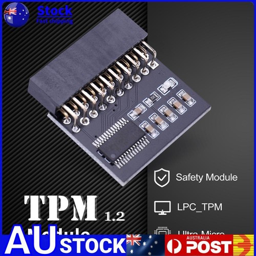 TPM1.2 Cryptography Security Module Mini LPC 20 Pin Replacement for ...