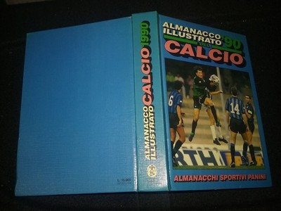 ALMANACCO ILLUSTRATO DEL CALCIO 1990 PANINI cartonato PERFETTO ZENGA ...