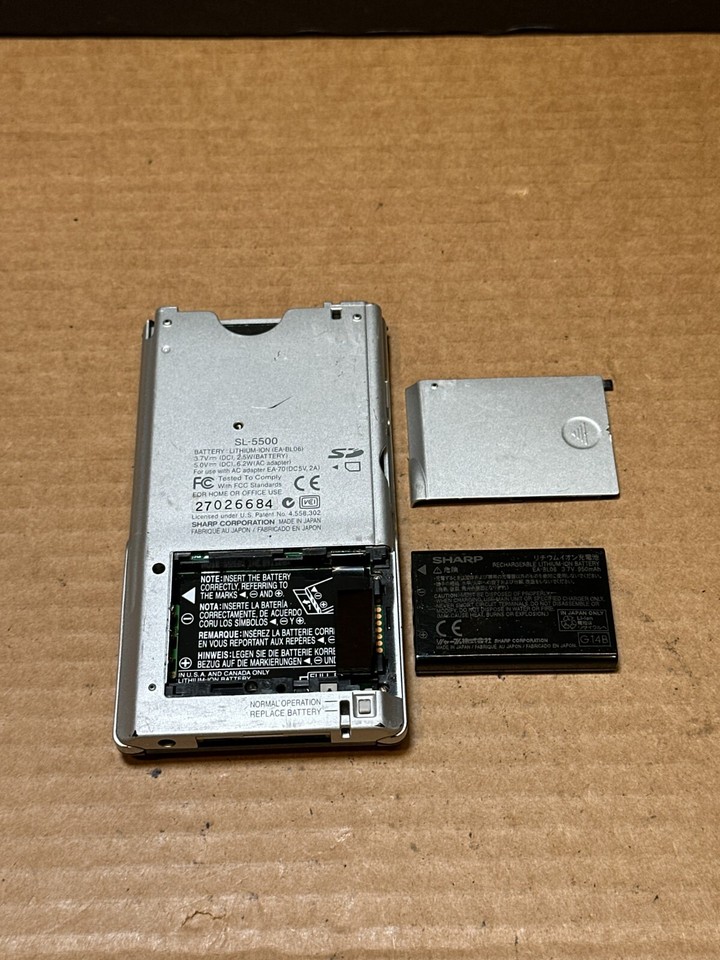 Sharp Zaurus SL-5500 PDA Unit Only Works Ships Fast!!! | eBay
