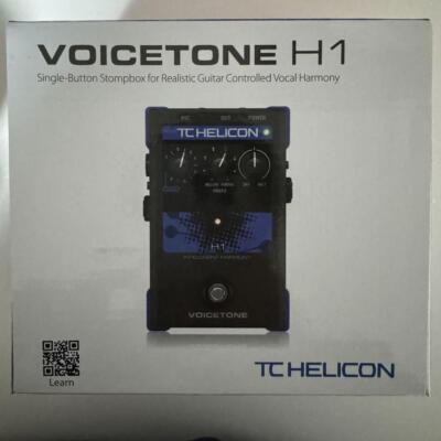 TC Helicon Voicetone H1 Intelligent Harmony Harmonizer Vocal Effects ...